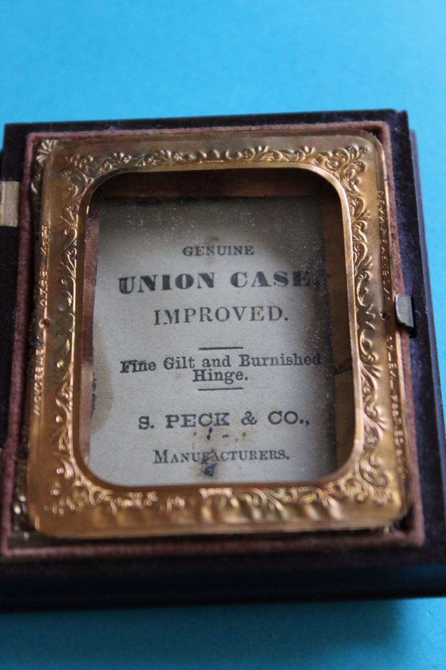 Genuine Union Civil War Picture Case S. Peck & Co For Sale at ...