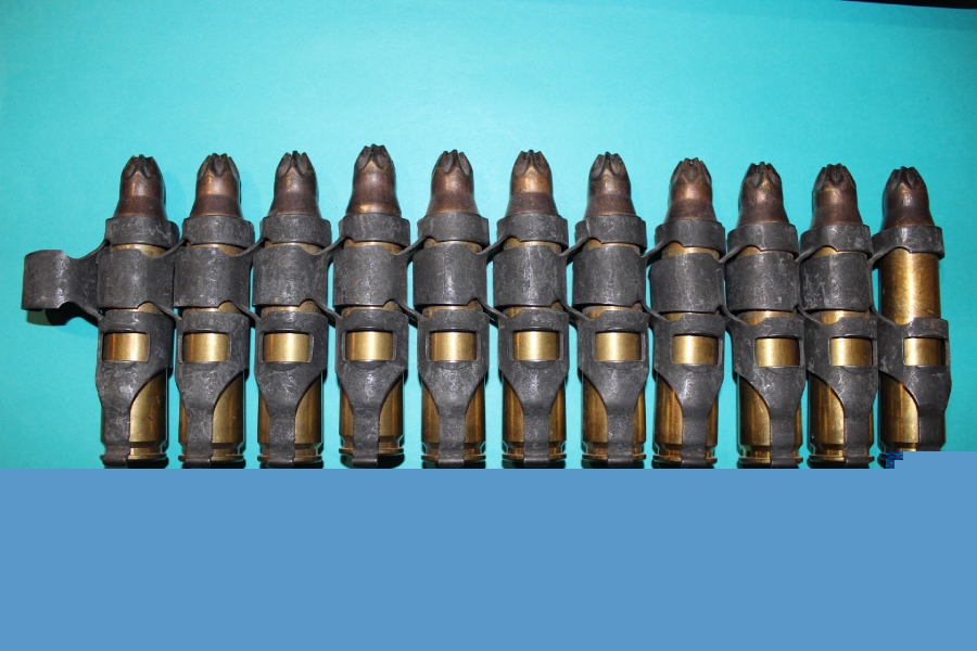 11 Rounds .50 Cal Blanks w/Machine Gun Links LC 82 .50 BMG 13210152 ...