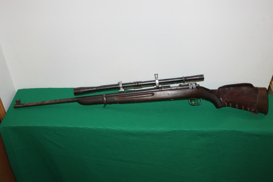 Winchester Model 52 W/22 Inch J.W. Fecker Target Scope 1930 .22 Lr For ...