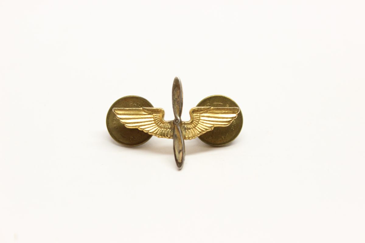 Wwii Nazi Gold Lapel Wings W/Both Keepers For Sale at GunAuction.com ...