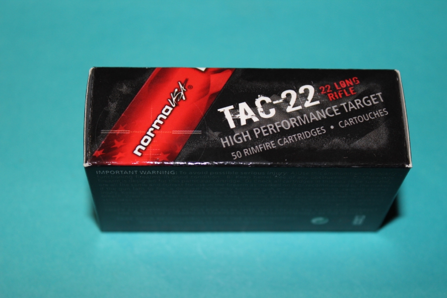 Norma USA TAC-22 .22 LR Target Full Mint .22 LR 13894000 - GunAuction.com