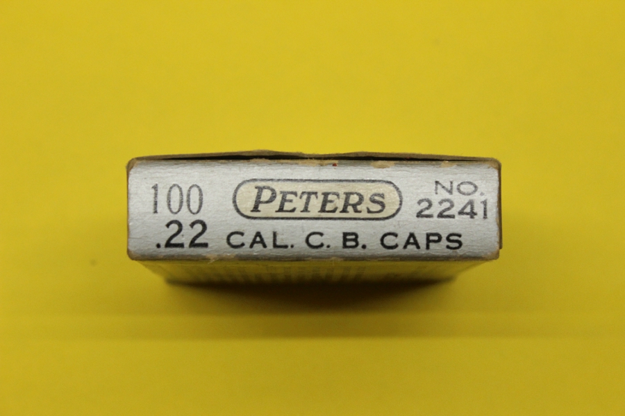 Peters Rustless Filmkote .22 Cb Caps 100 Ct Box -7 .22 Lr For Sale at ...