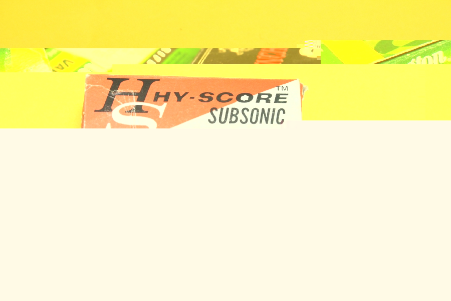 Hy-Score Subsonic .22 Cb Caps 50 Rounds .22 Lr For Sale at GunAuction ...