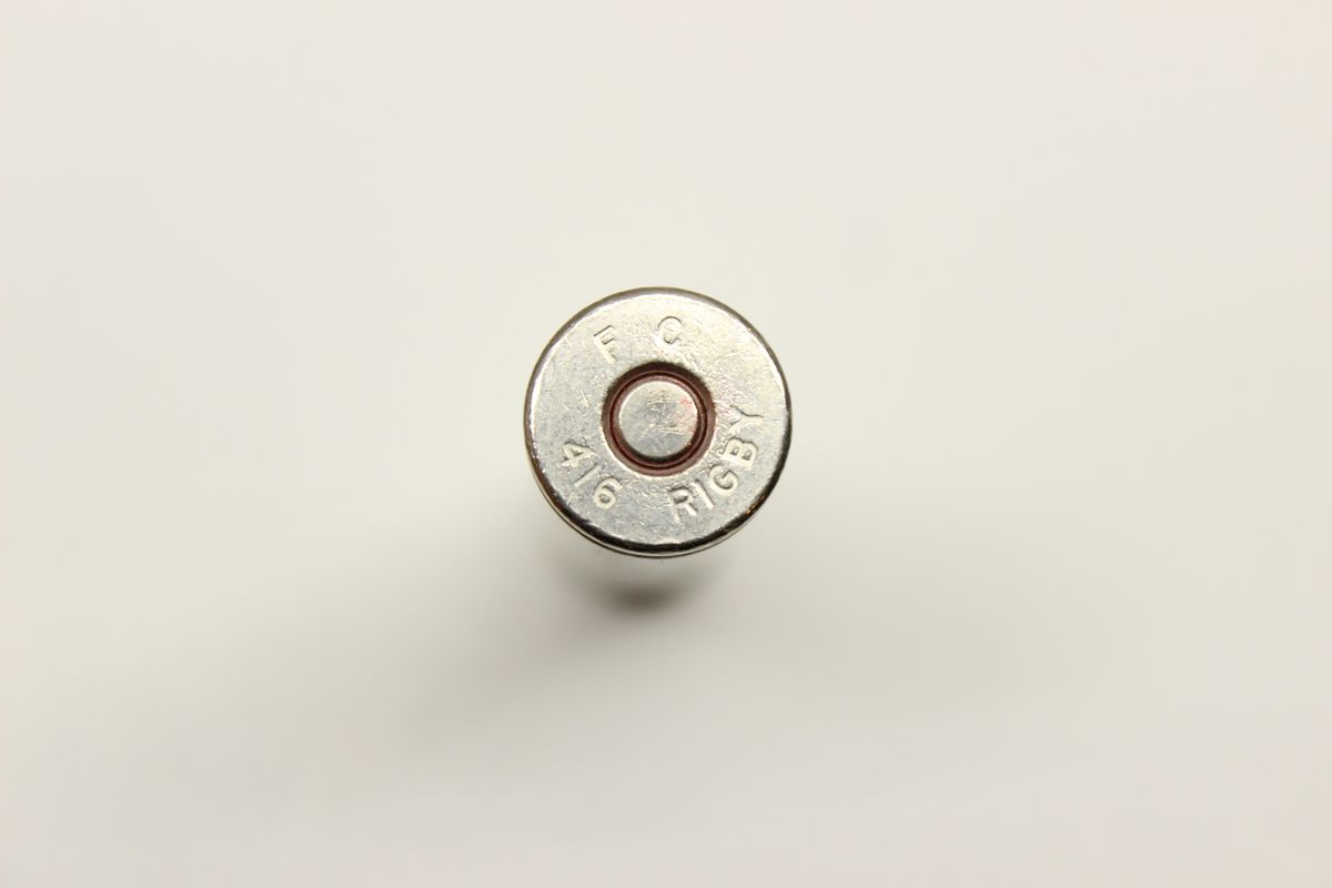 Federal Premium Ammunition Single Shell FC .416 Rigby w/Nickel Case ...