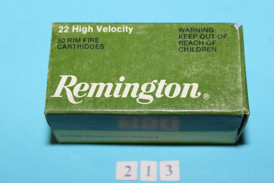 Remington Green/Yellow .22 LR 1974 Issue pre-UPC .22 LR 14499983 ...