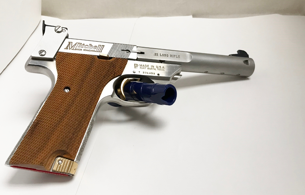 Hi-Standard copy, by Mitchell Arms Trophy II 22 LR Pistol