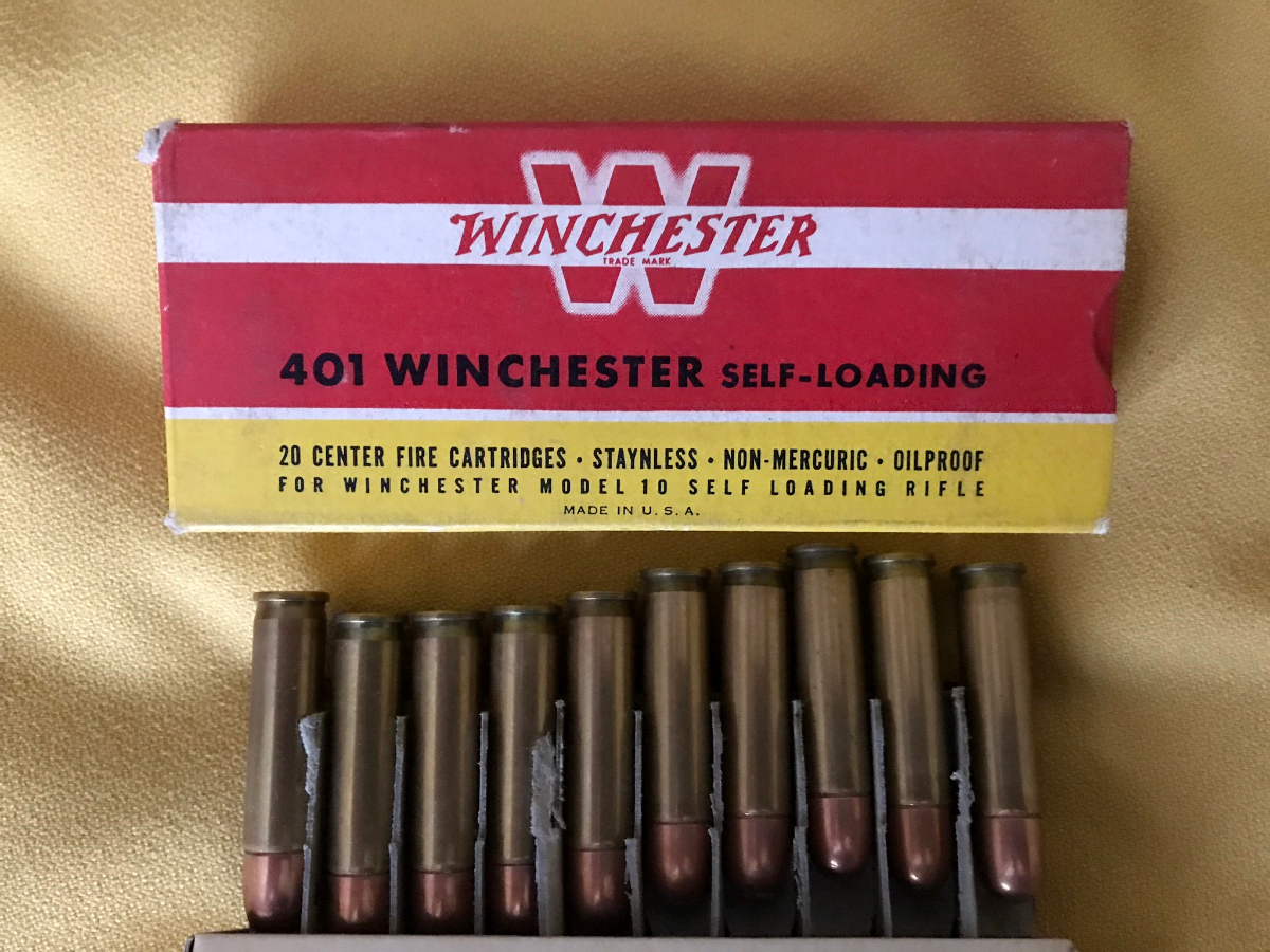 Winchester 401 Self-Loading 20 Round Box 15066870 - GunAuction.com