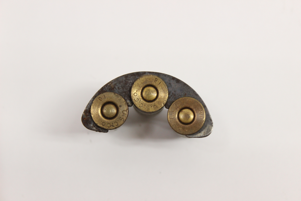 3 rnd Half Moon Clip .45 ACP US Cartridge Co 1918 15390171 - GunAuction.com