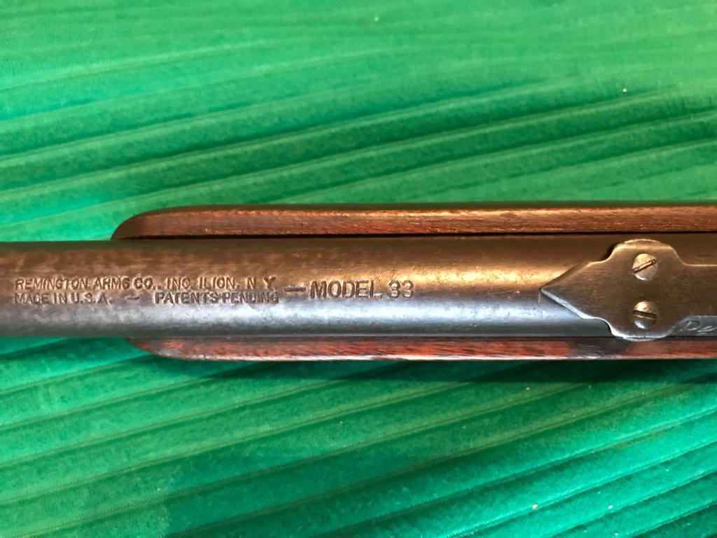 Remington Model 33 22lr Bolt Action Single Shot Rifle .22 Lr For Sale ...
