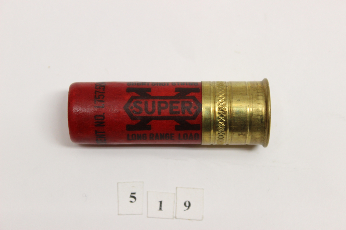 Western Cartridge Company Single Shell Super-X 12GA Red Paper Roll ...