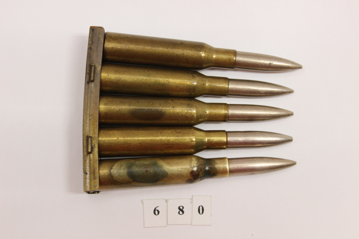 5 Round Stripper 6.5x50 Japanese Arisaka original WWII Military ...