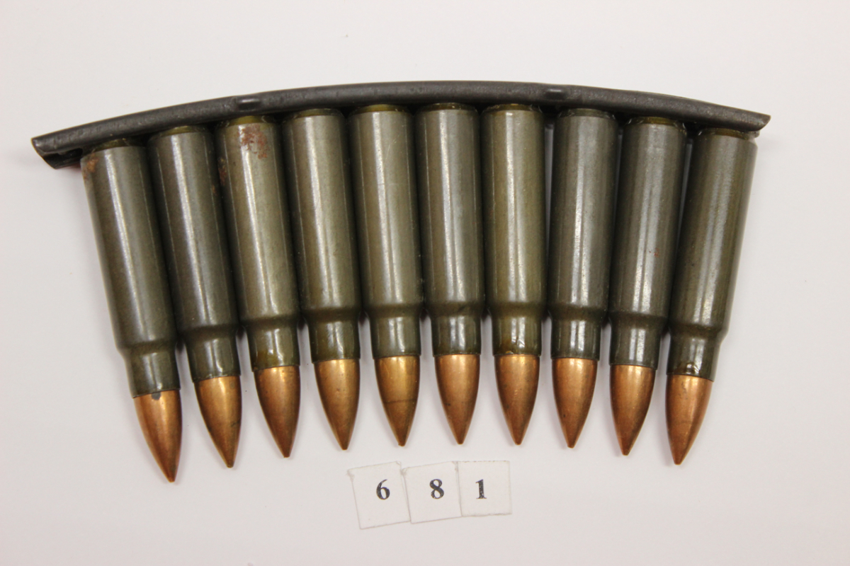 Czech 10 Round Stripper 7.62x45 Vz 52 ZB-53 light machine gun .45 ACP ...