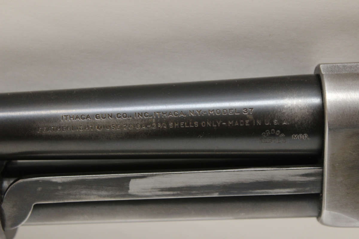 Ithaca Model 37 M-38 Featherlight 20ga Field Grade Gun 28 Inch Barrel W ...