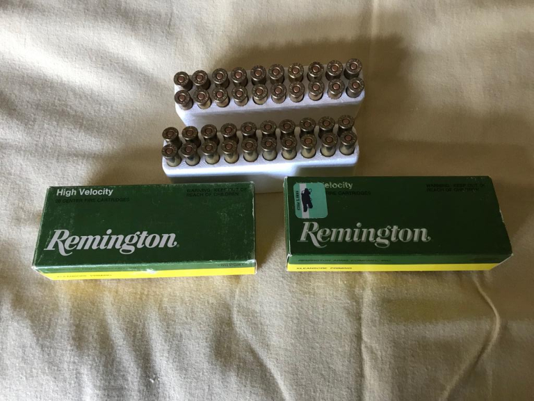 Remington 357 Maximum Ammo, Two Full Original Boxes, 40 Rounds Total ...