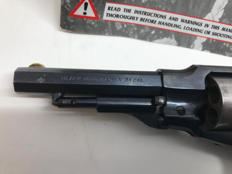Black Powder .31 Cal. 1863 Pocket Revolver For Sale at GunAuction.com ...