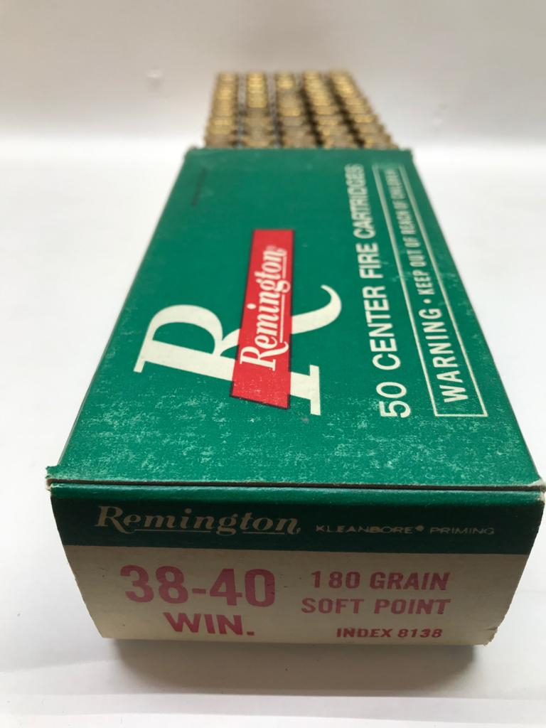 Remington 38-40 Win. 50 Round Box 40 For Sale at GunAuction.com - 16903122