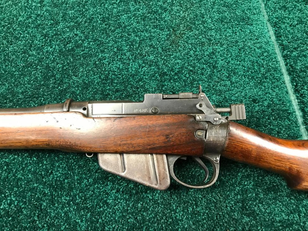 British Enfield, No. 4 Mk. 1, Caliber 303 British , 25 Barrel Bolt ...