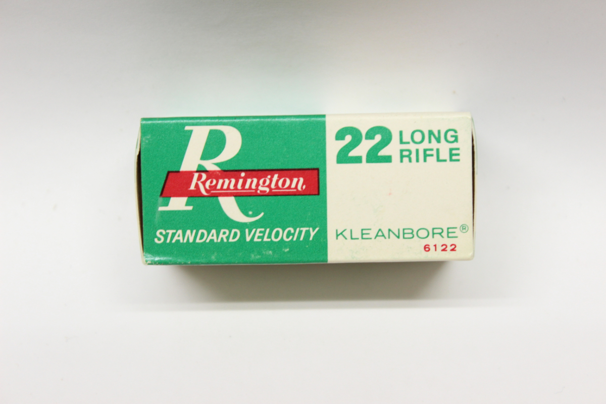 Remington Standard Velocity Kleanbore .22 LR Green/White Box Full Minty ...