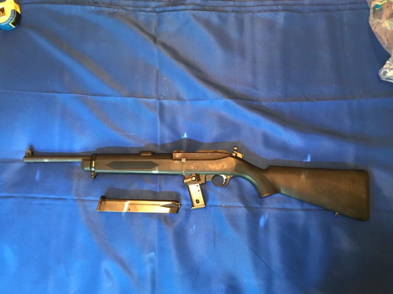 Ruger Pc4 Carbine .40 S&W Peep Sight Model, 16 3/8 Bbl. .40 S&W For ...