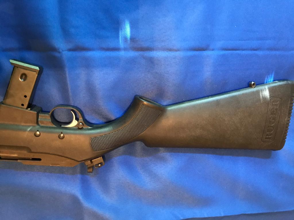 Ruger Pc4 Carbine .40 S&W Peep Sight Model, 16 3/8 Bbl. .40 S&W For ...