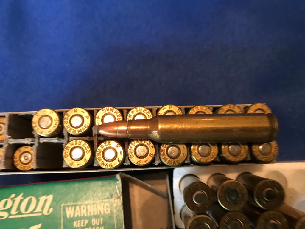 Remington 222 Magnum Lot 26 Loaded Rounds - Picture 6