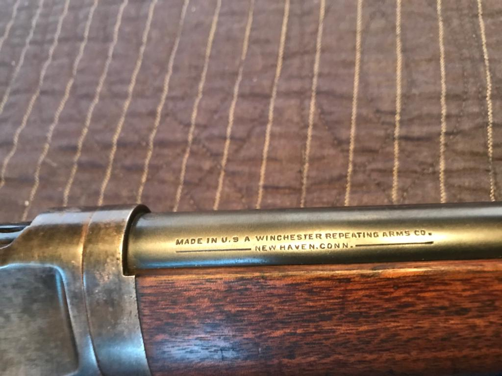 Winchester Model-55 30 WCF Lever Rifle .30-30 Winchester 17121395 ...