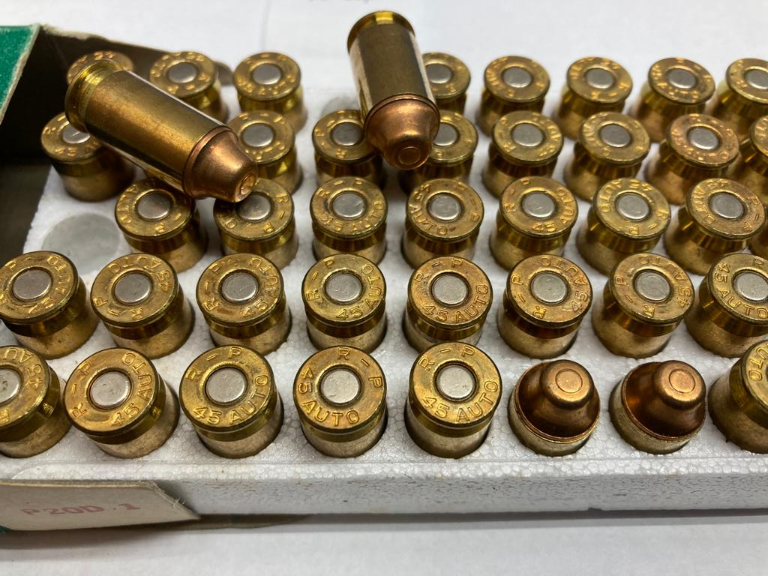 Remington 45 ACP Vintage 50 Round Box .45 ACP 17153510 - GunAuction.com