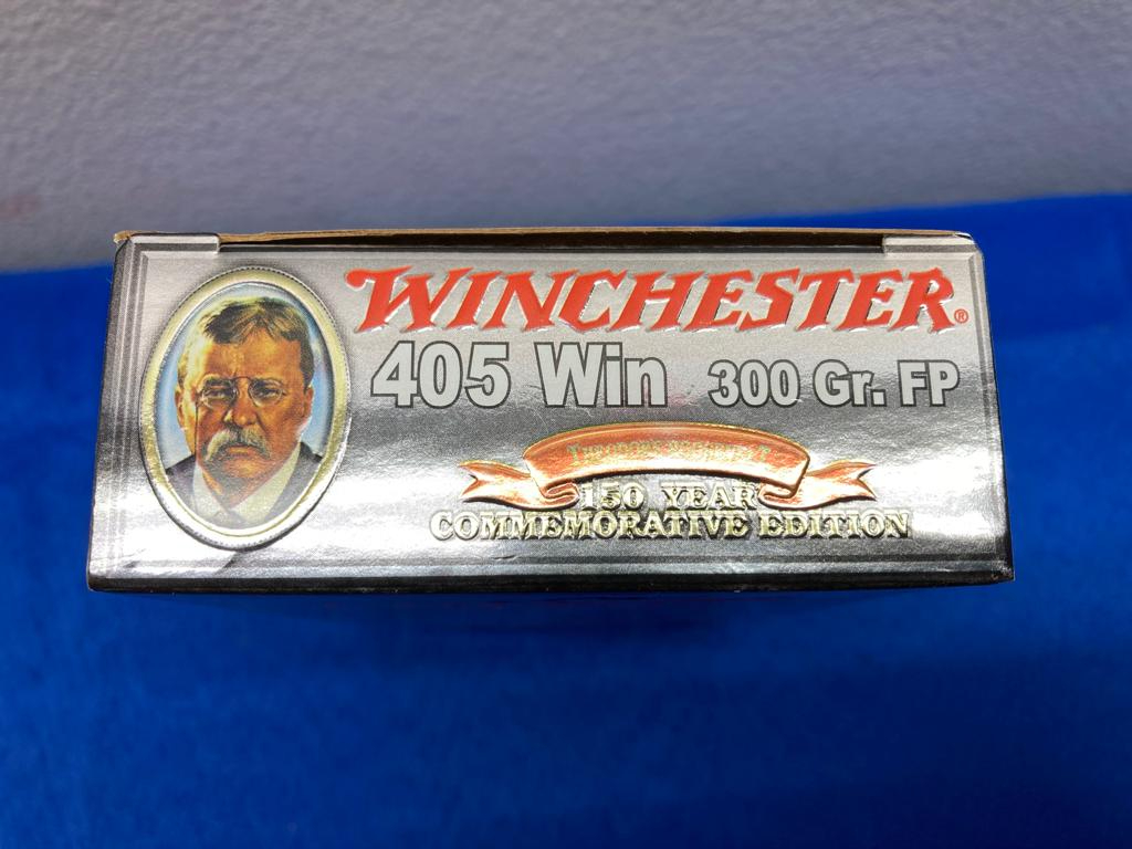 405 Winchester Teddy Roosevelt Commemorative Ammo 20 Rounds .405 Win ...