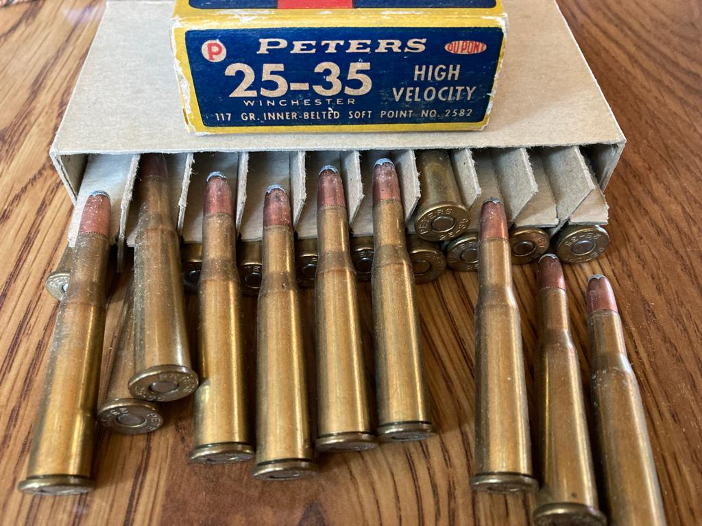 Peters Cartridge Company Peters High Velocity .25-35 Winchester ...