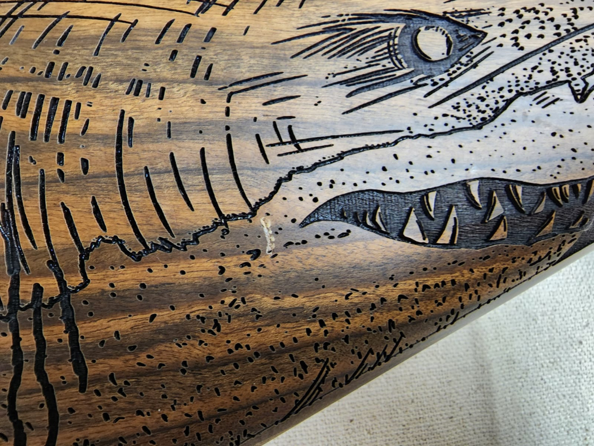 Ruger Talo 10/22 Walnut Shark Semi Auto Rifle 22 Lr .22 Lr For Sale at ...