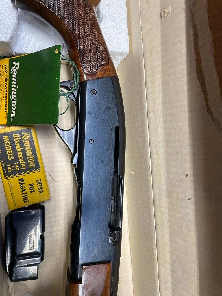 Pictures: Remington Model 742 .308 Winchester with Box and Hanging Tags ...