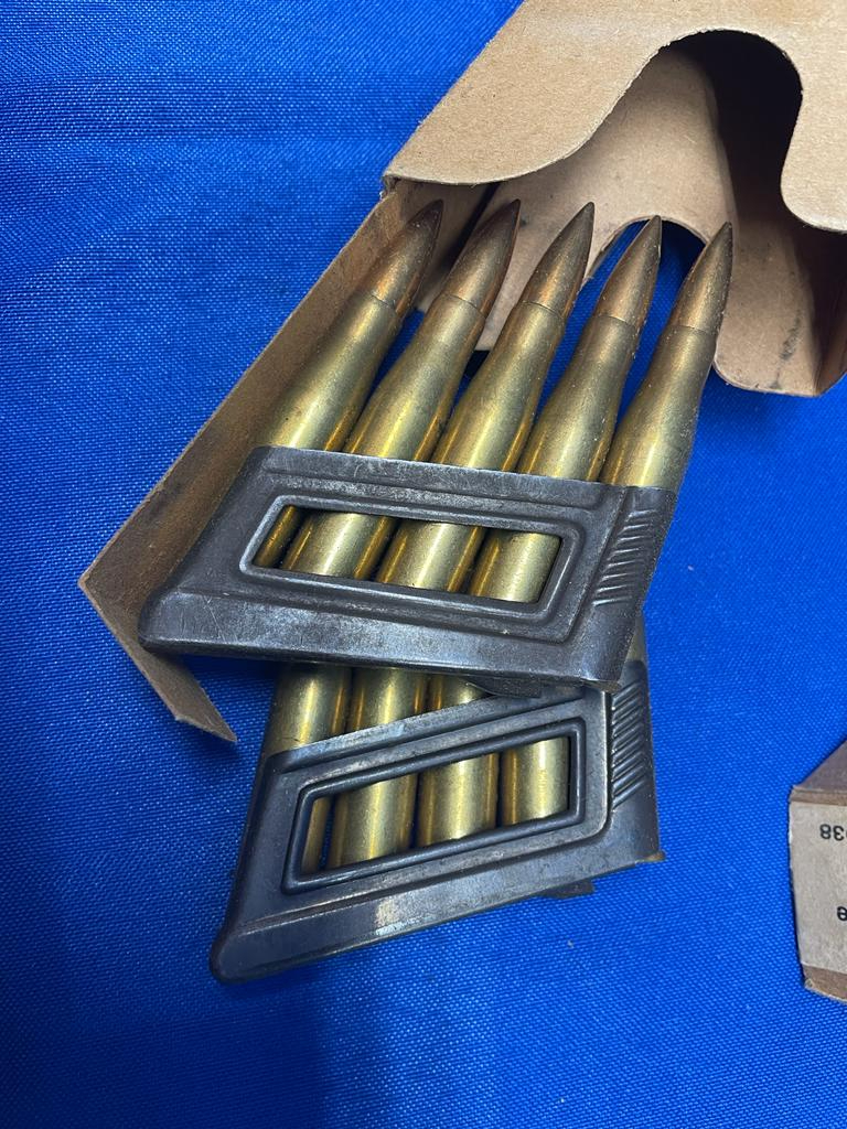 STI Guns 8mm or 8x56 Sharfs Ealge over Swastika Nice Full 10 Round Box ...