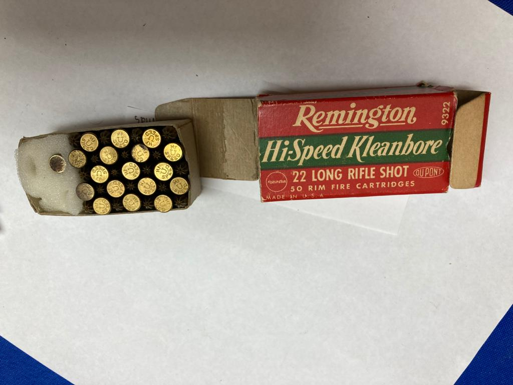 Remington Hi-Speed Kleanbore, 22 Shot, Head Stamp Hi U Speed .22 LR ...