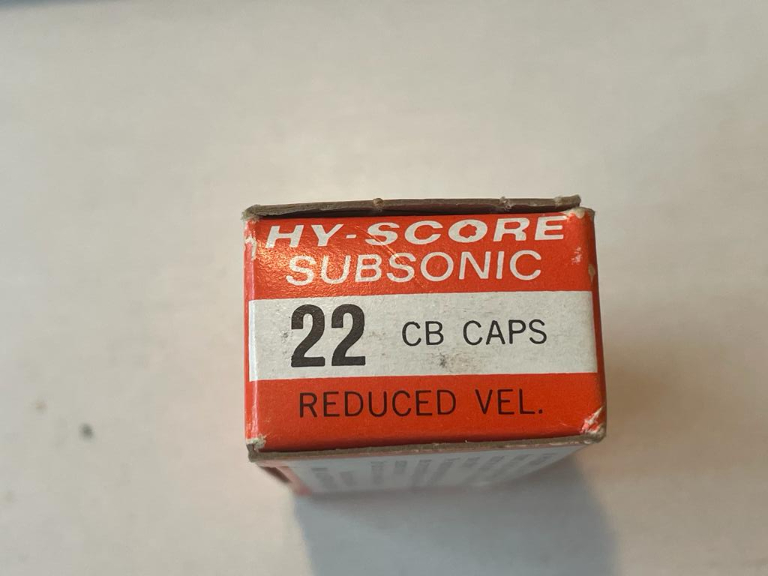 Hy Score 22 CB Caps Subsonic .22 CB 17307018 - GunAuction.com