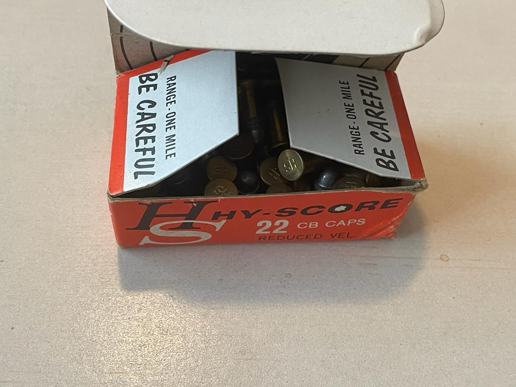 Hy Score 22 CB Caps Subsonic .22 CB 17307018 - GunAuction.com