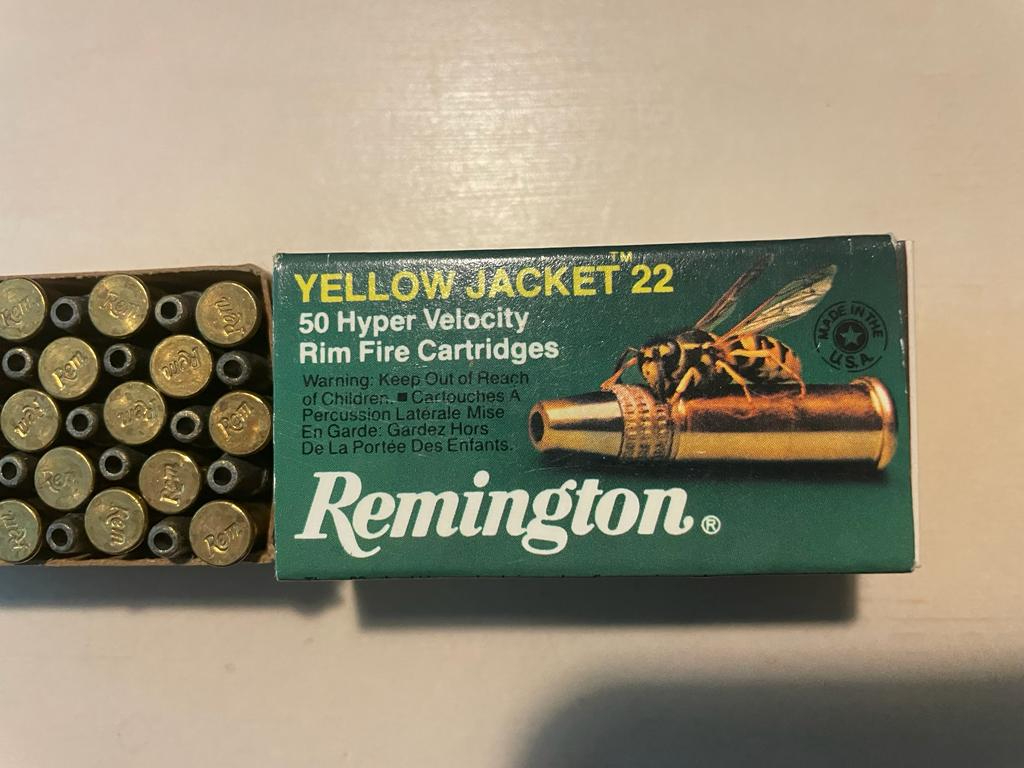 Remington 22 Yellow Jacket Ammo Full Box .22 LR 17307654 - GunAuction.com