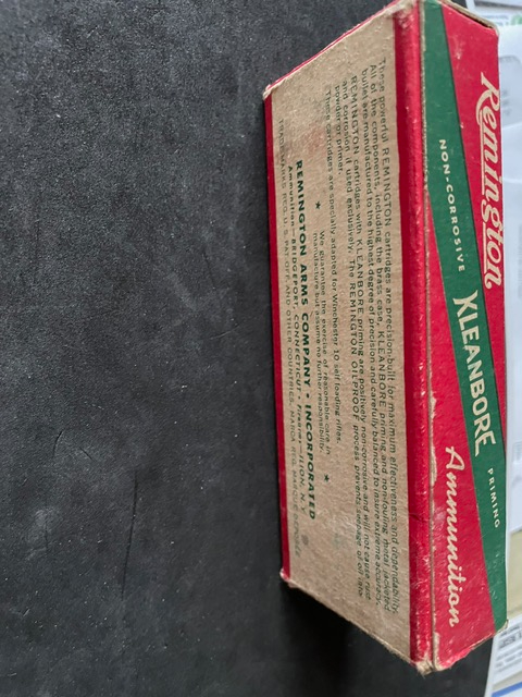 Remington Kleanbore .351 WSL Winchester Self Loader Original Nice Ammo ...