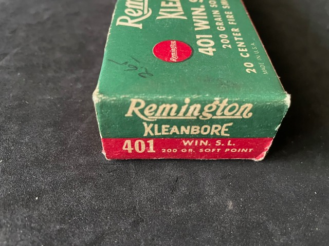 Remington Kleanbore .351 WSL Winchester Self Loader Original Nice Ammo ...
