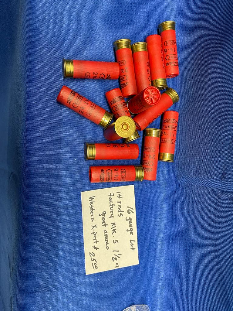 Western Cartridge Company Western Xpert Mark 5 16ga, Lot of 14 Rounds ...