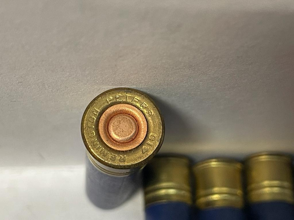 Single Shell Remington Peters .410 Matte Blue Roll Crimp Very Nice ...
