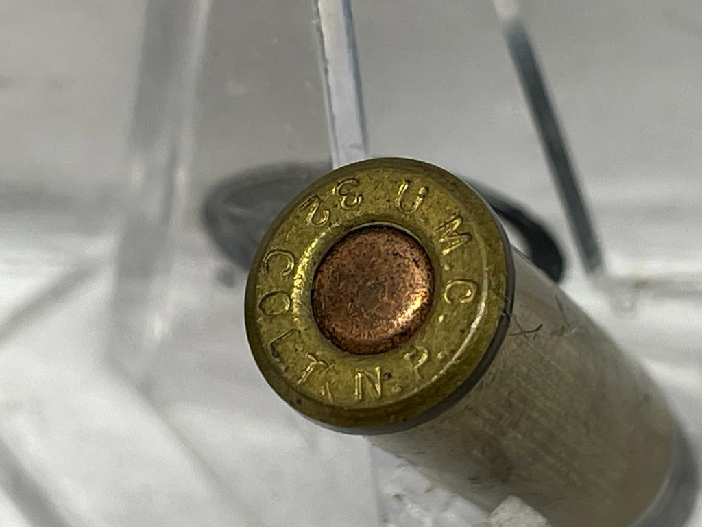 Single Shell U. M. C. .32 Colt NP New Police Copper Primer Early ...