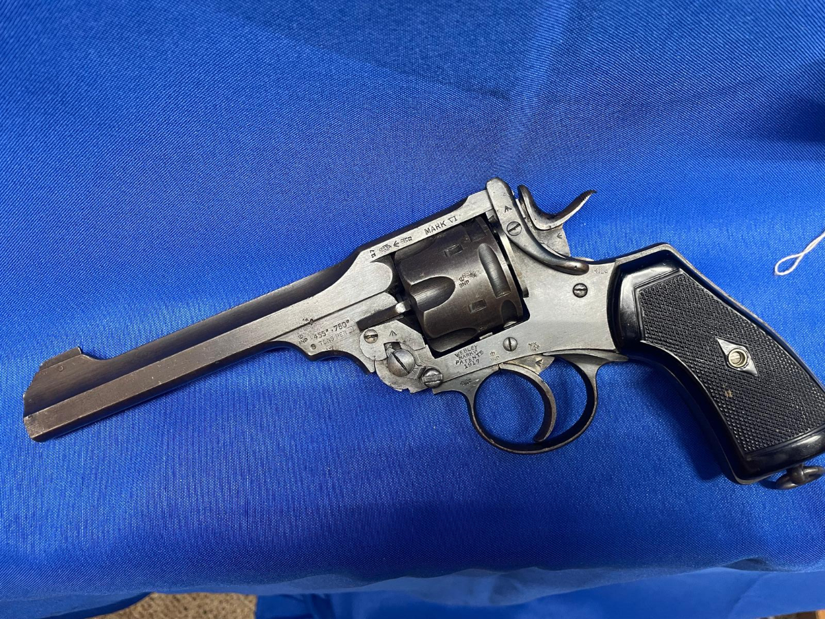 Webley Model Mark Vi 455 Webley 45 Acp Revolver .45 Acp For Sale at ...