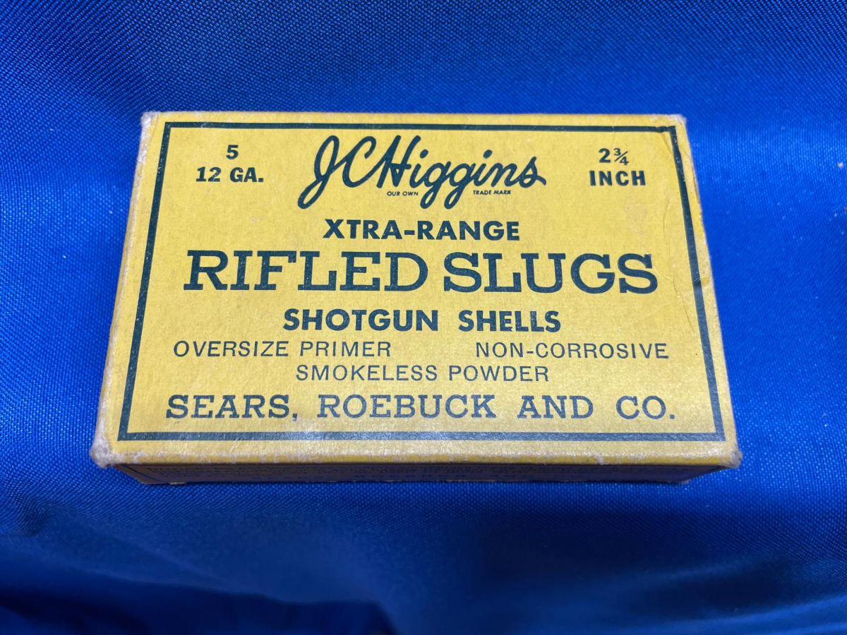 JC Higgins Five Round Slug Box