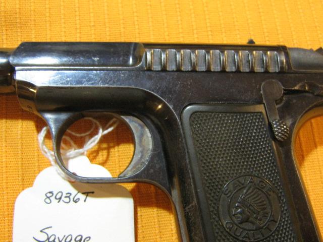 Savage Arms Corp. Savage .32 Acp S/N 137xx 1907 Mod. 3 3/4'Bbl. .32 ...