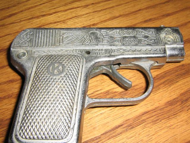 Hawkeye Cap Pistol Complete Working Order For Sale at GunAuction.com ...
