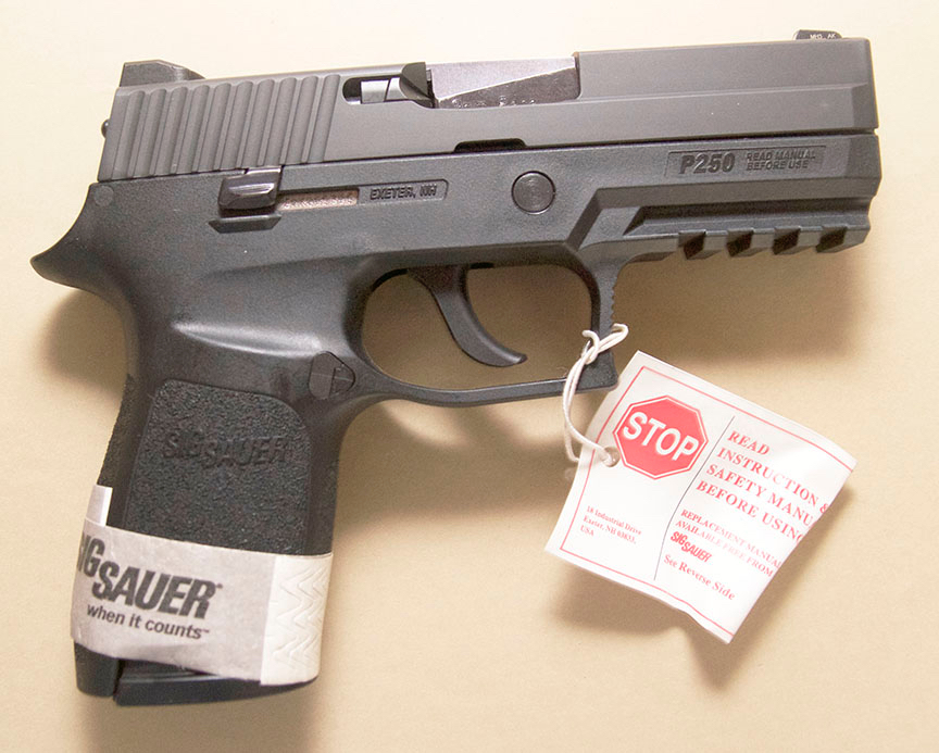 Sig Sauer New One Of The First Double Stack Cc. 9mm Luger For Sale at ...