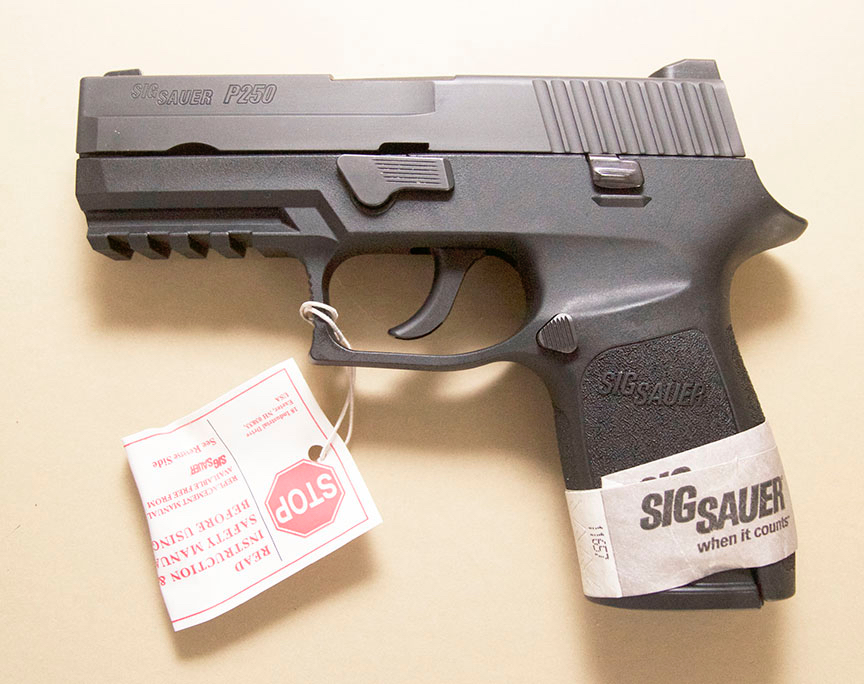 Sig Sauer New One Of The First Double Stack Cc. 9mm Luger For Sale at ...