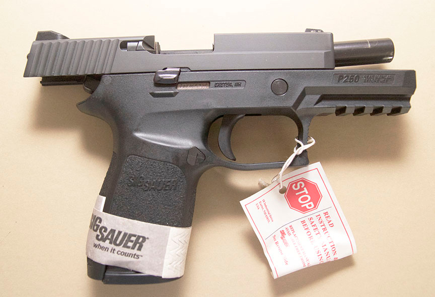 Sig Sauer New One Of The First Double Stack Cc. 9mm Luger For Sale at ...