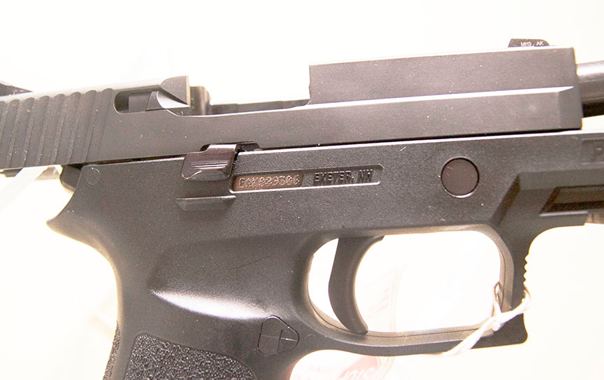 Sig Sauer New One Of The First Double Stack Cc. 9mm Luger For Sale at ...