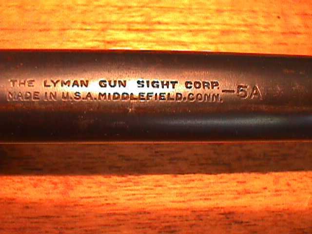 Lyman 5a Scope Ww2 Sniper For Sale at GunAuction.com - 9132053